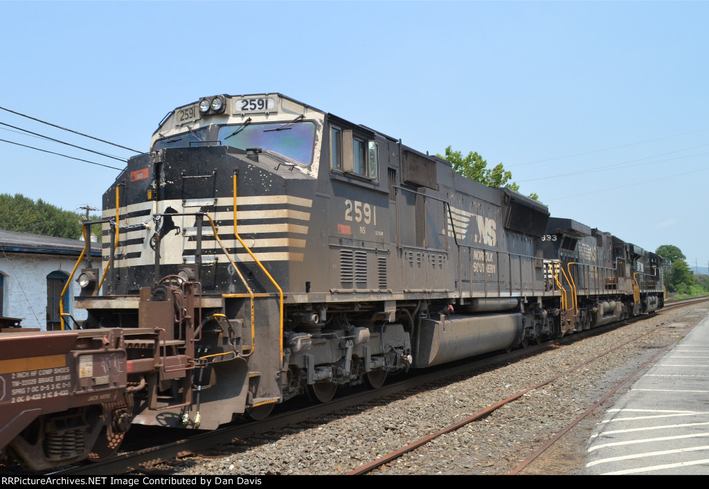 NS SD70M 2591 brings up slot 3 on 20K